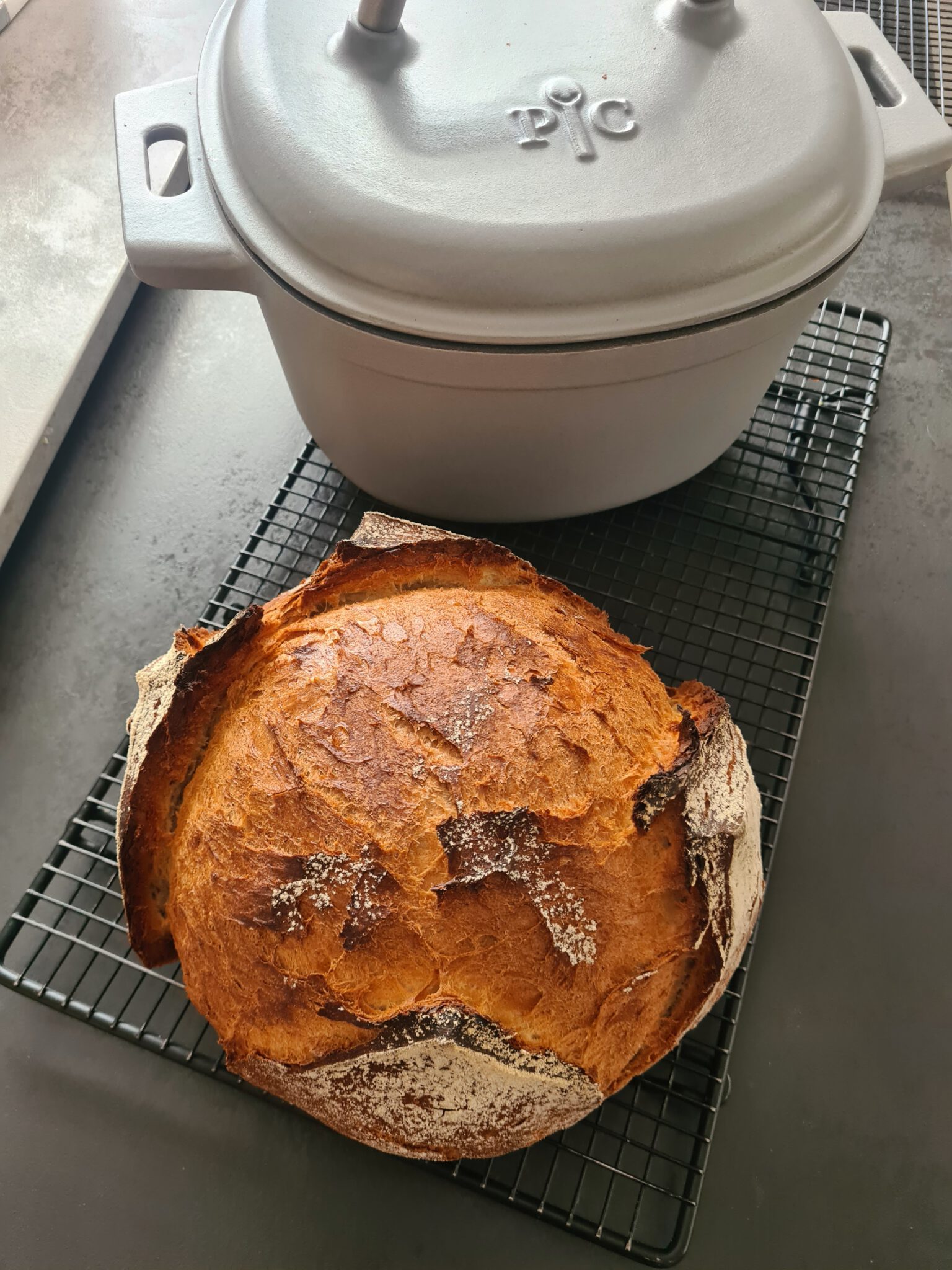 Brot Im Gusseisernen Topf